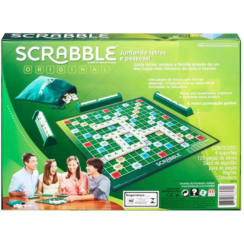 Scrabble WOW Original Board Game - Sokogala E-commerce